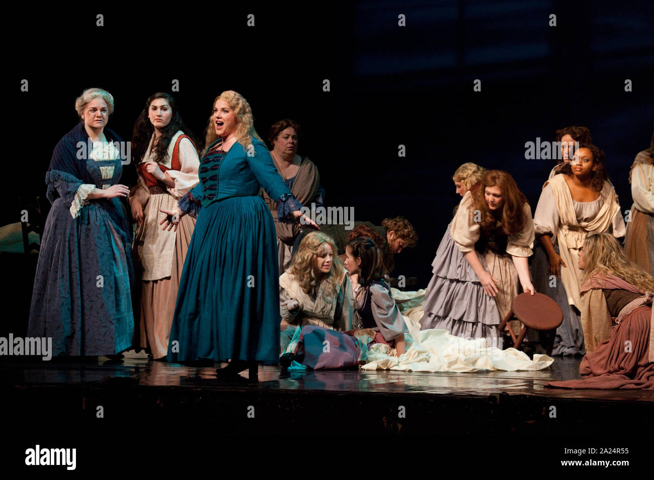 Performance of The Flying Dutchman Opera in Mobile, Alabama Stock Photo ...