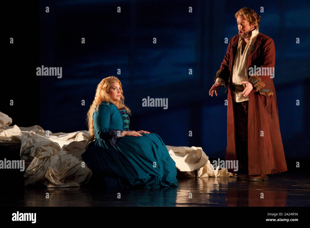 Performance of The Flying Dutchman Opera in Mobile, Alabama Stock Photo ...