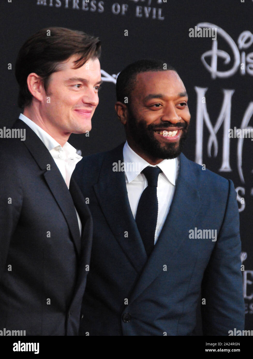Hollywood, California, USA 30th September 2019 Actor Sam Riley and ...