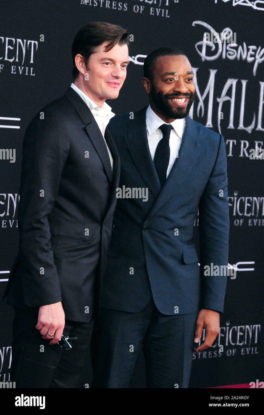 Hollywood, California, USA 30th September 2019 Actor Sam Riley and ...