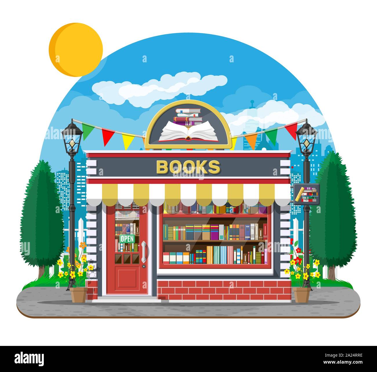 Book shop exterior hi-res stock photography and images - Alamy