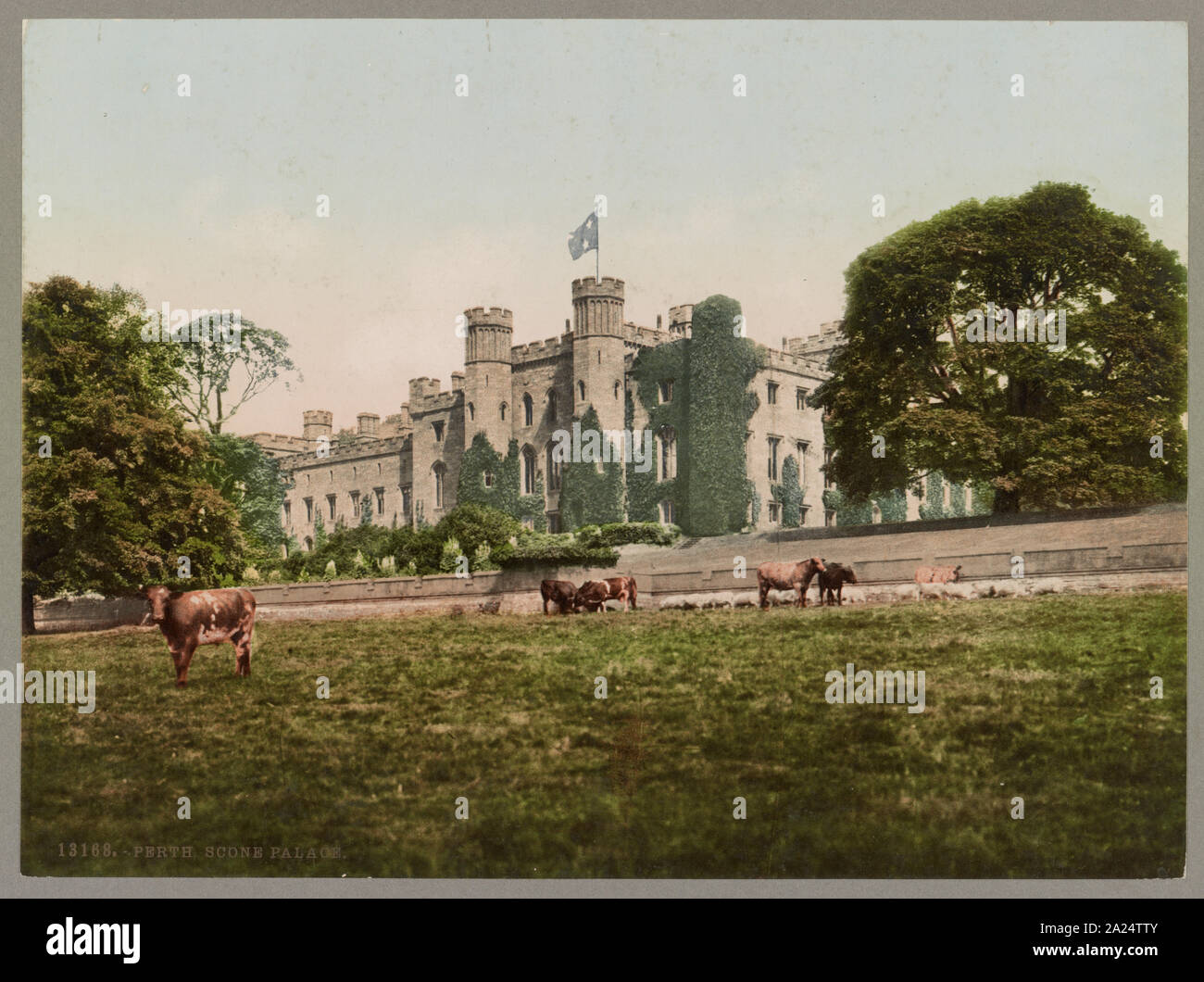 Perth. Scone Palace Stock Photo - Alamy