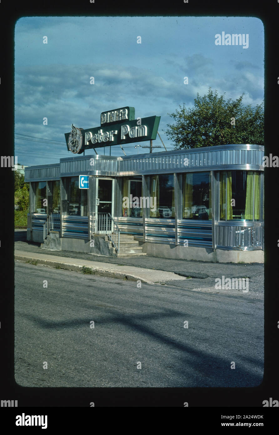 Peter Pan Diner, Danbury, Connecticut Stock Photo - Alamy