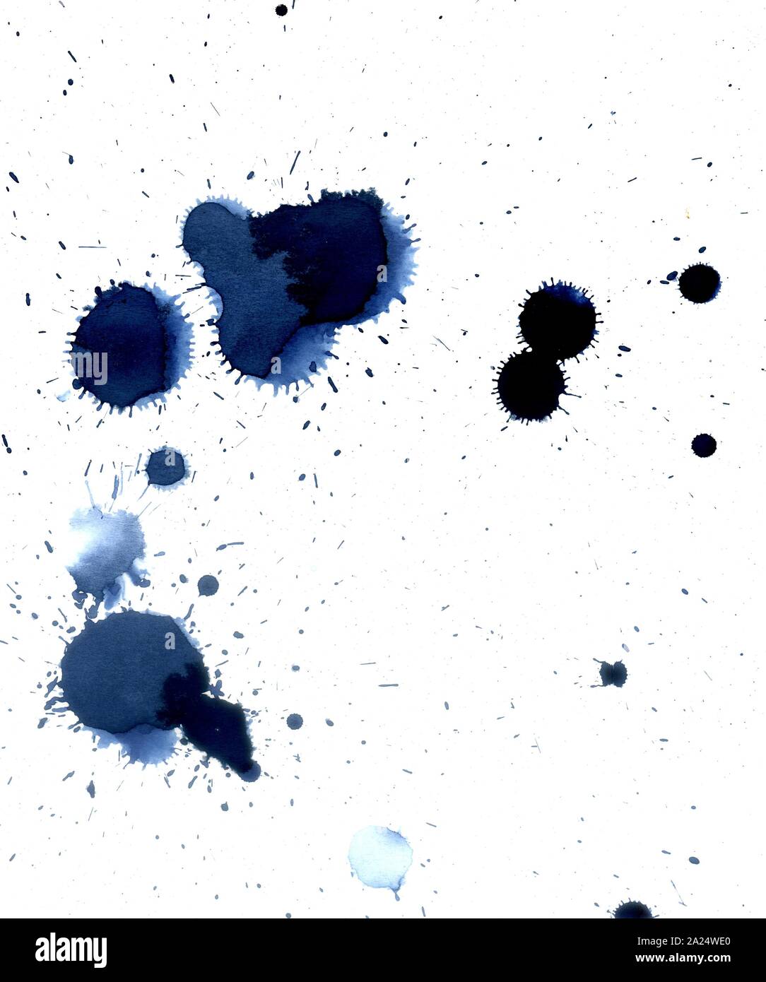 Abstract grunge ink blob on textured paper background Stock Photo - Alamy