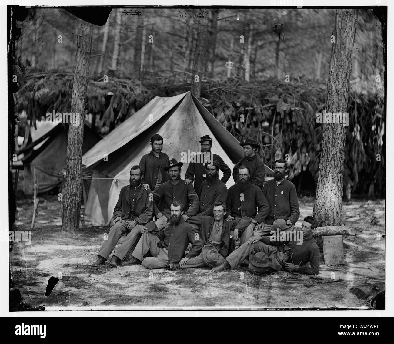 U s army company soldiers Black and White Stock Photos & Images - Alamy