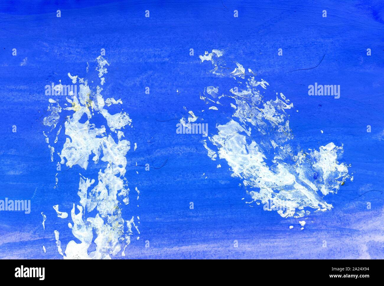 Abstract painted texture of blue color as background Stock Photo - Alamy