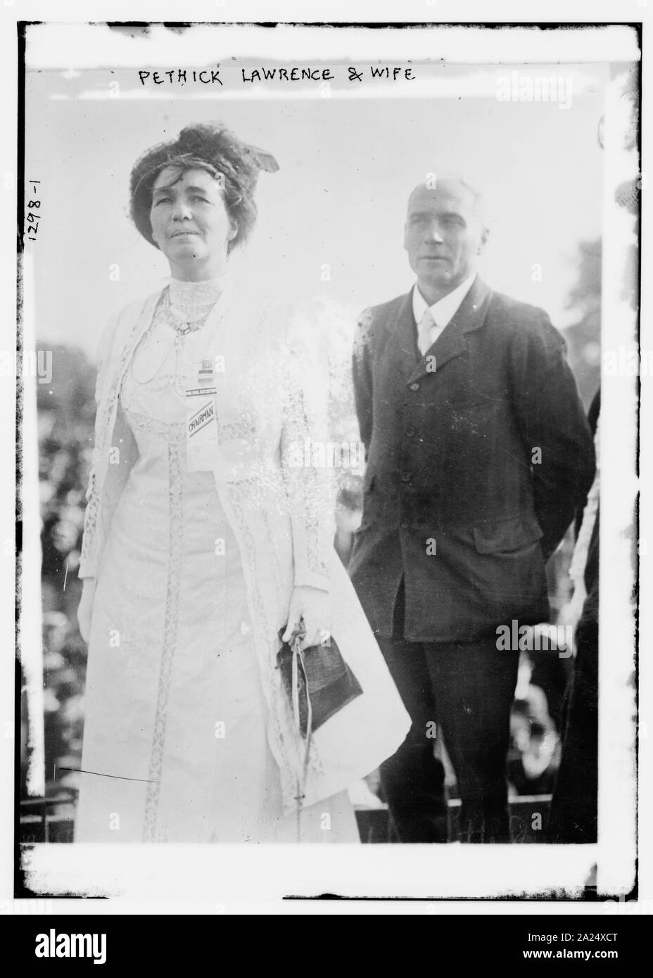 Pethic Lawrence and wife Stock Photo - Alamy