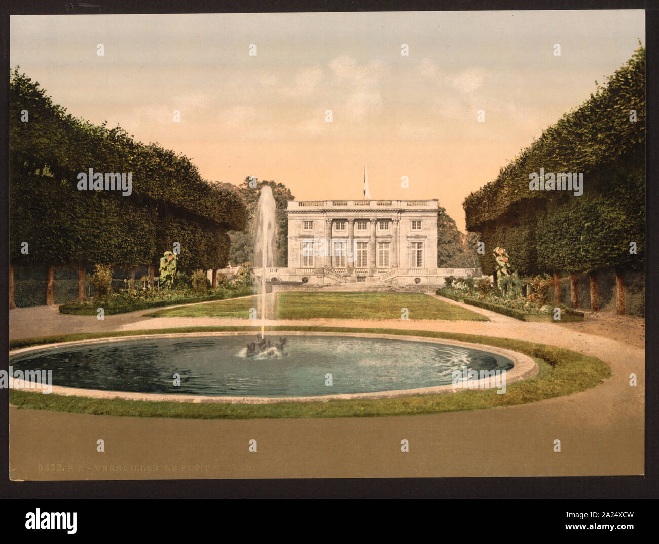 Versailles trianon palace hi-res stock photography and images - Alamy