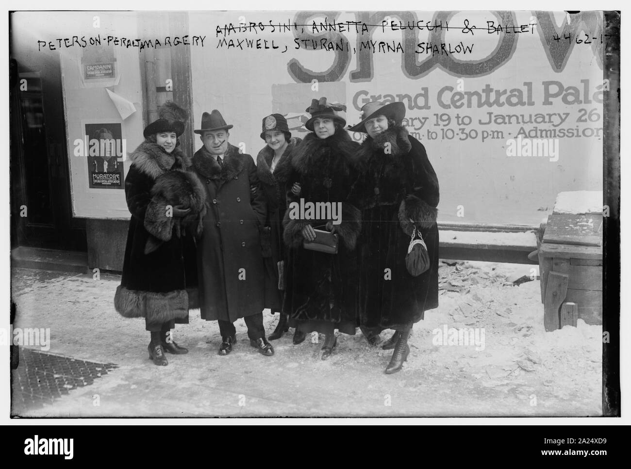 Peterson, Peralta, Margery Maxwell, Sturani, Myrna Sharlow Stock Photo ...