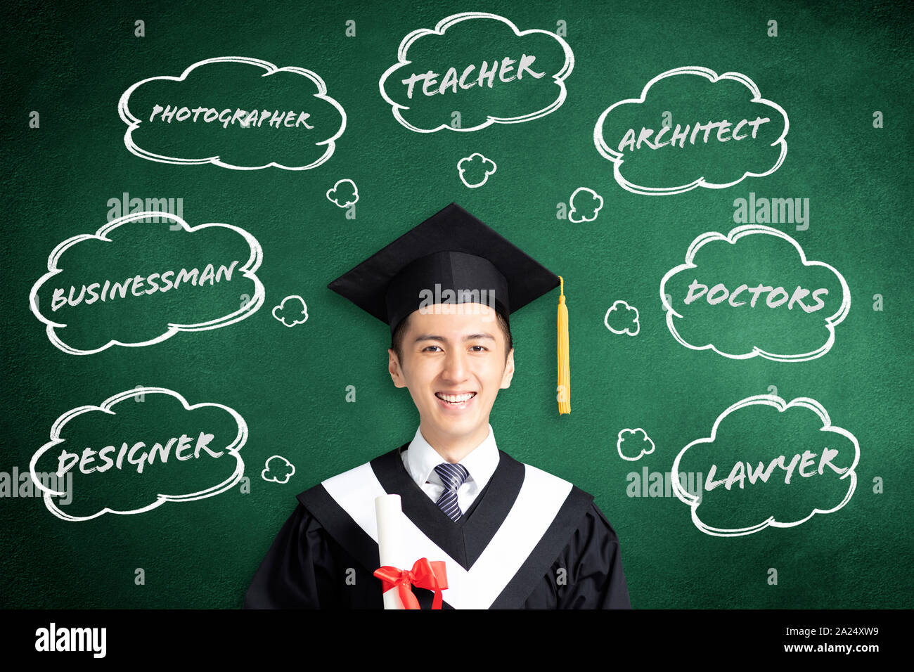 School teacher classroom gown hi-res stock photography and images - Alamy