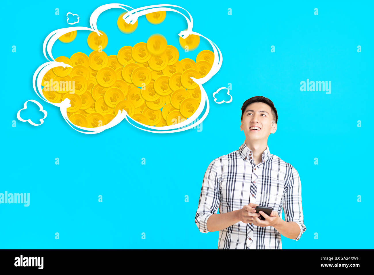 Thinking cloud hi-res stock photography and images - Alamy