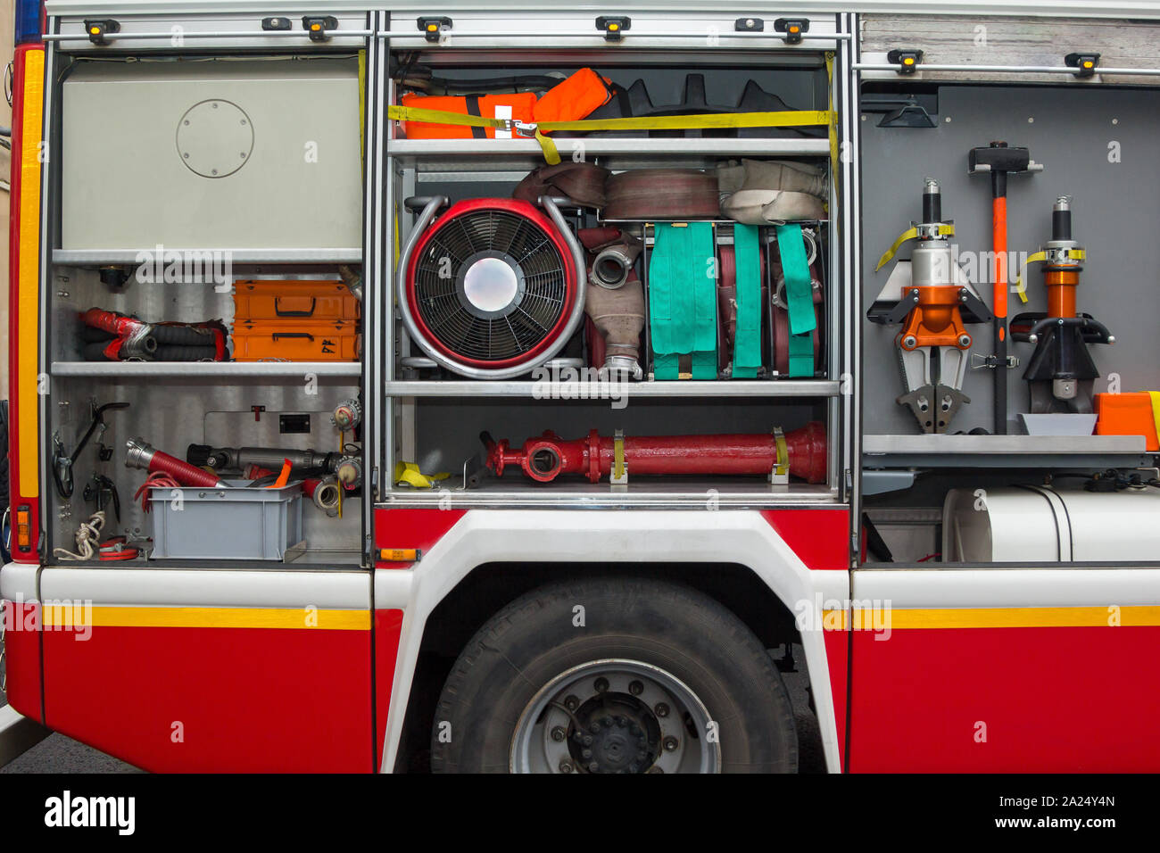 Firefighting tools equipment hi-res stock photography and images - Alamy