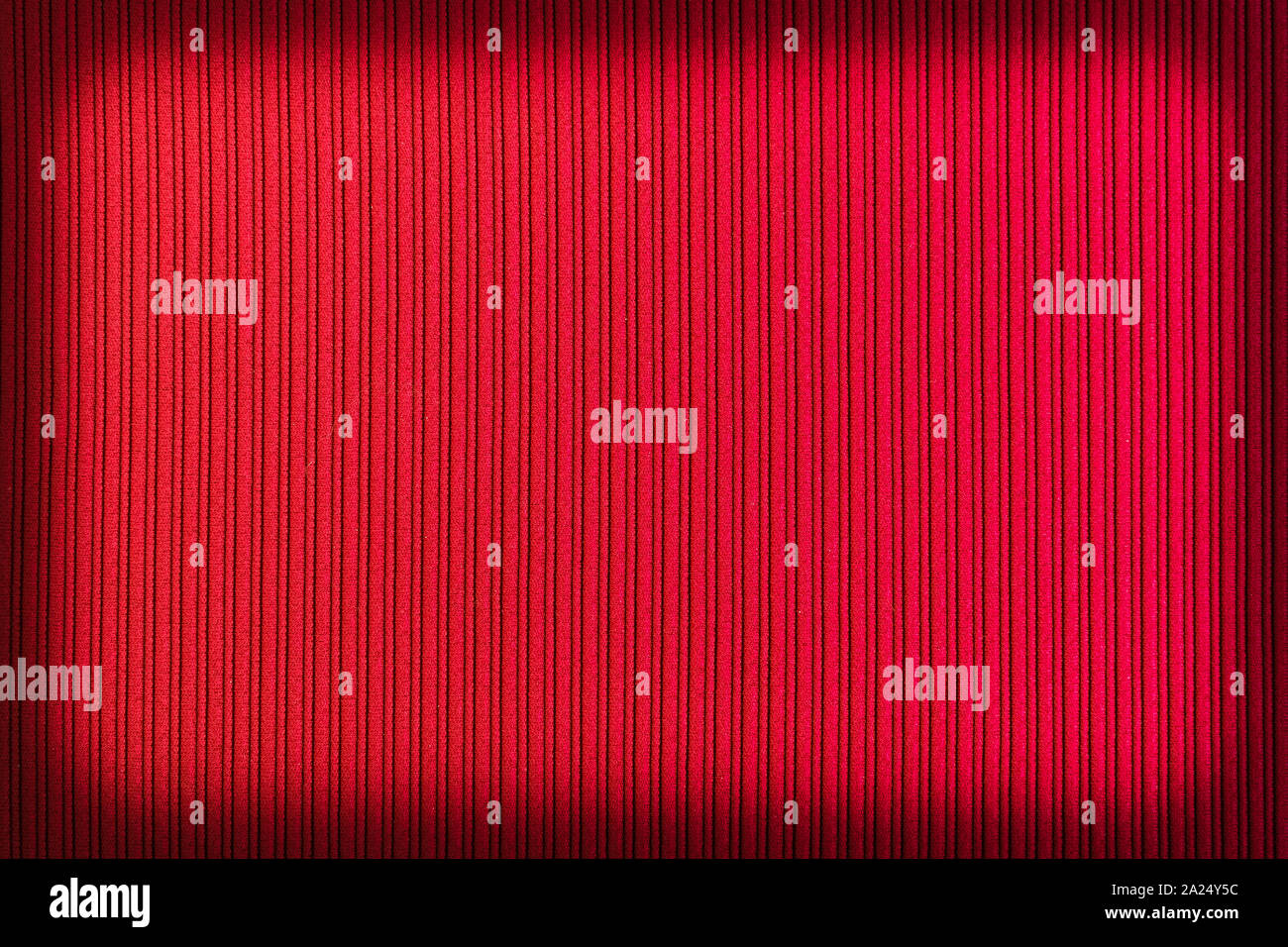 Decorative background red color, striped texture, vignetting gradient ...