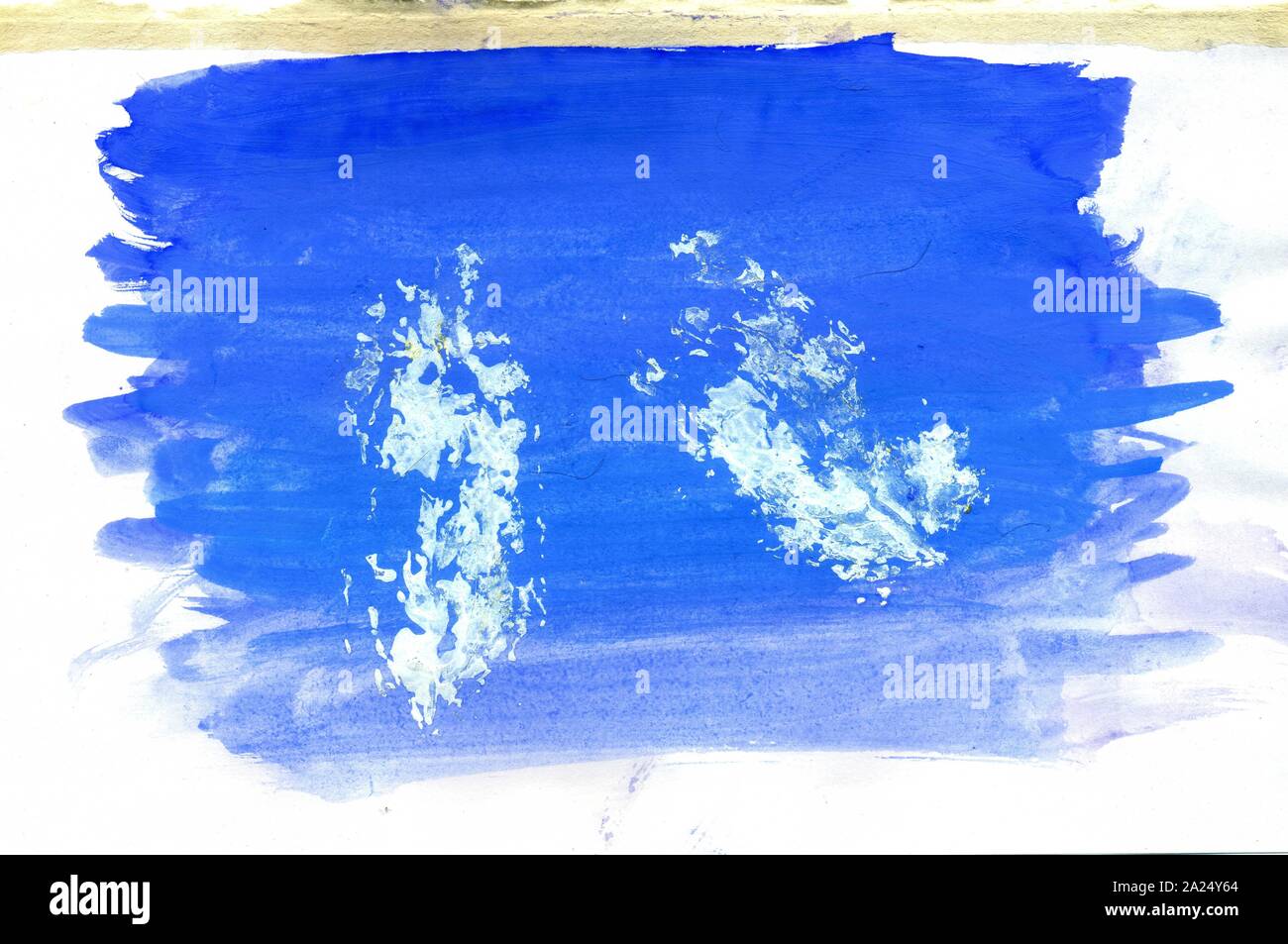 Abstract painted texture of blue color as background Stock Photo - Alamy