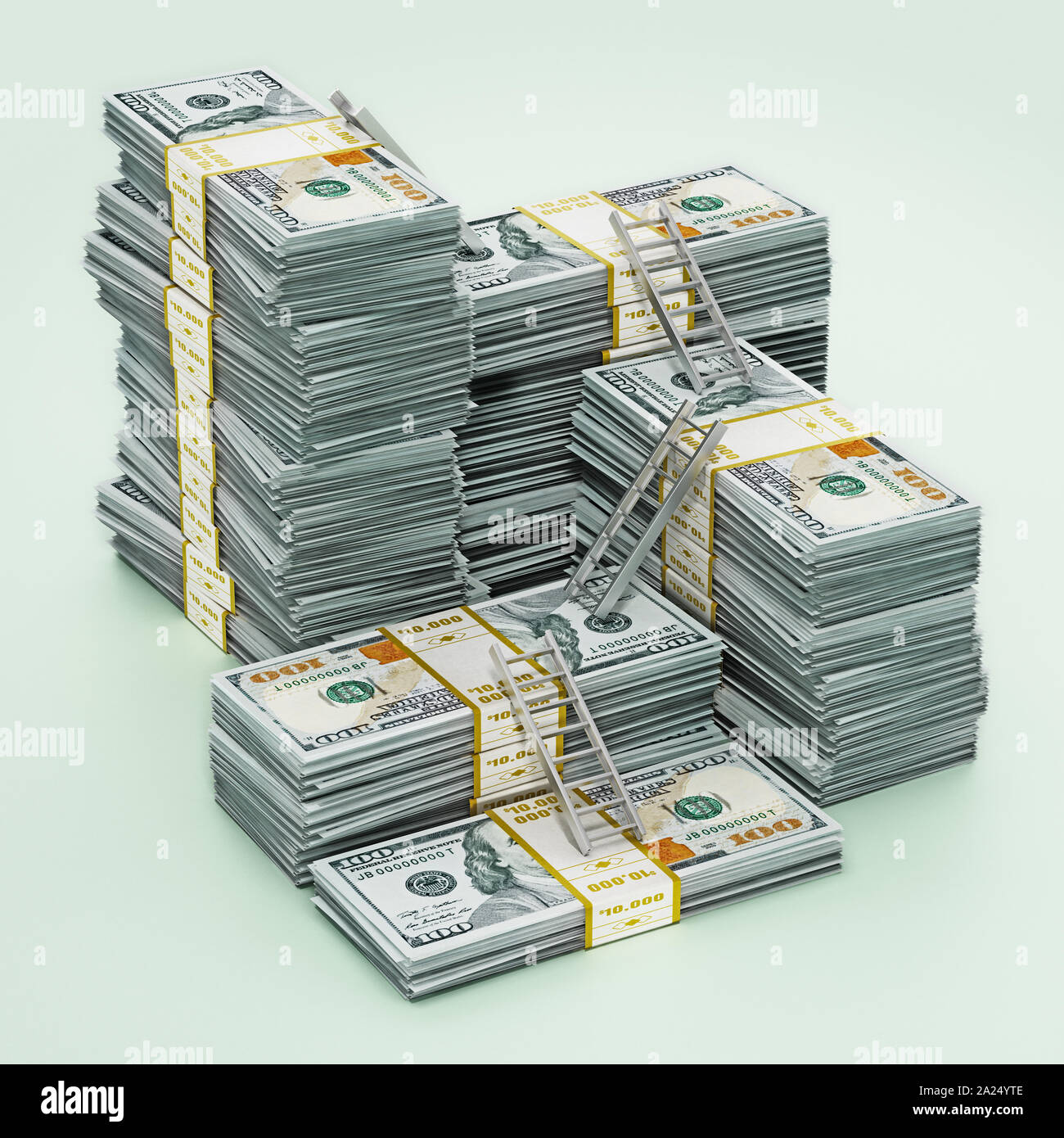 Money ladder hi-res stock photography and images - Alamy