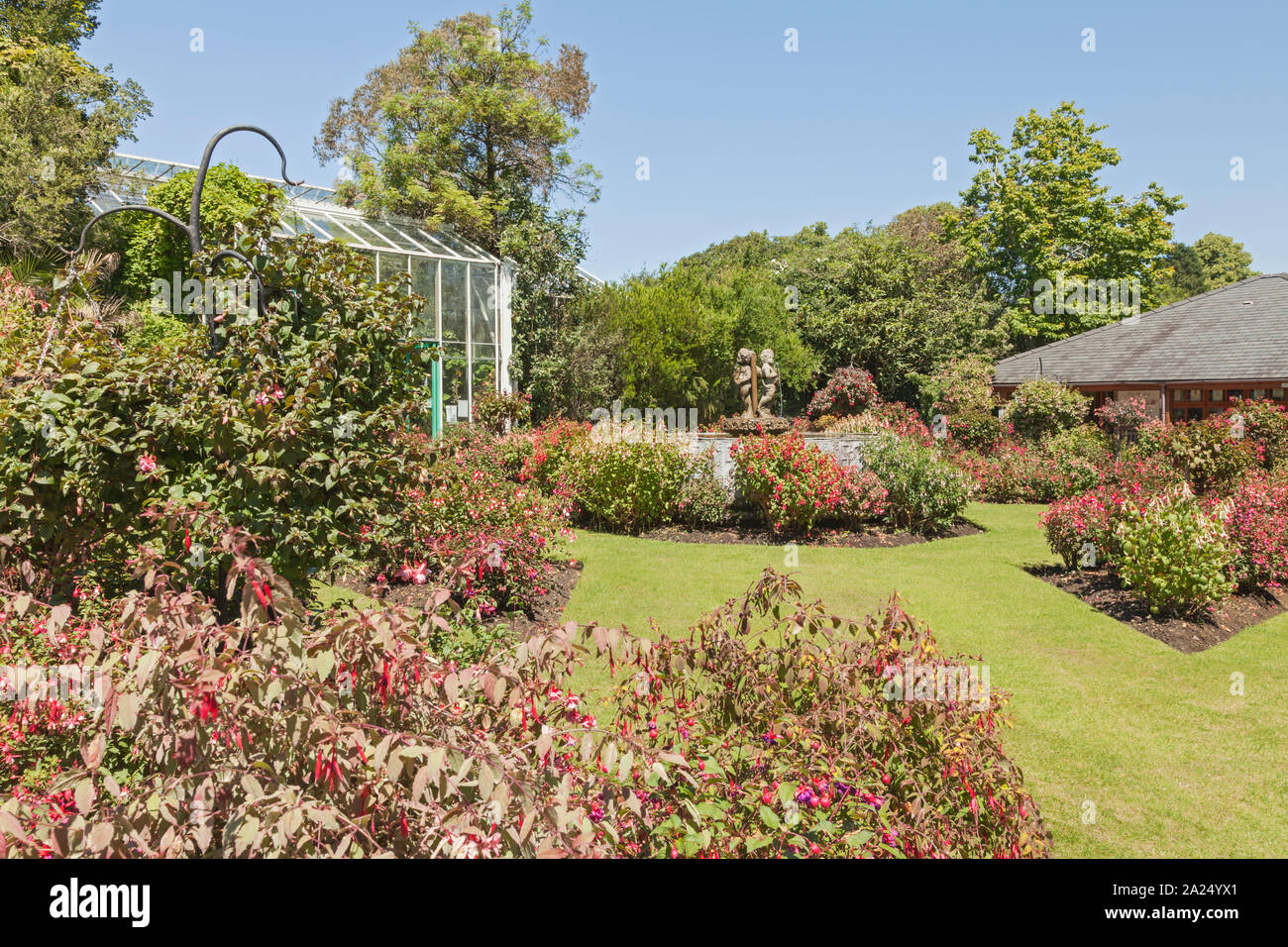 Botanical Gardens, Singleton Park, Swansea, South Wales, UK Stock Photo ...