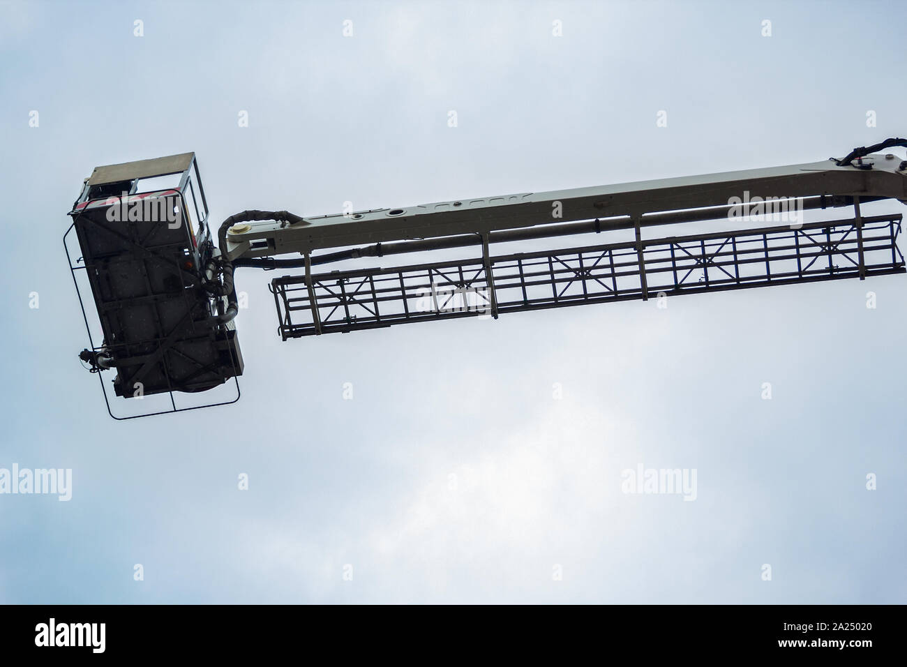 Firefighting platform truck hi-res stock photography and images - Alamy
