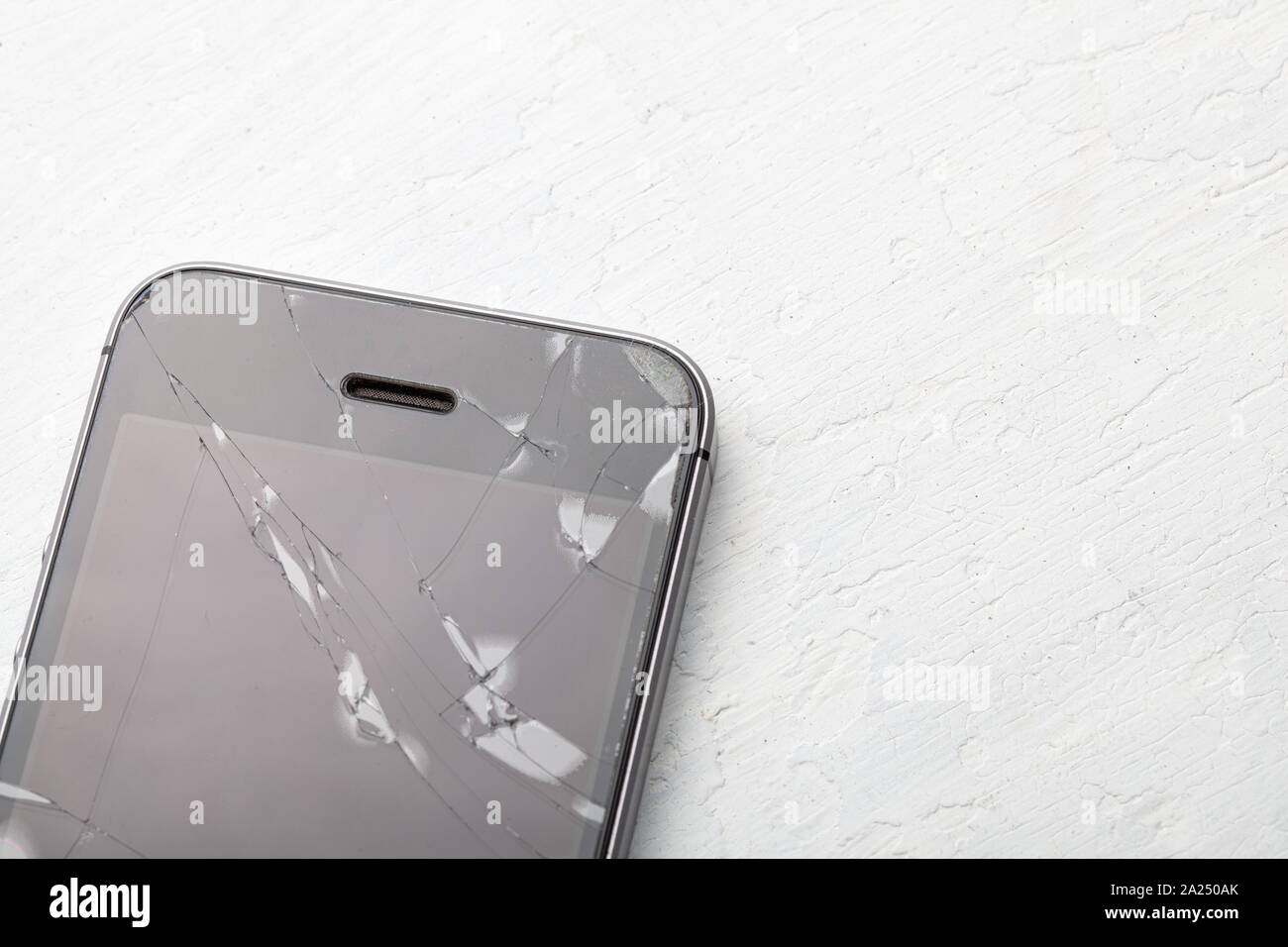 Broken glass with text hi-res stock photography and images - Alamy