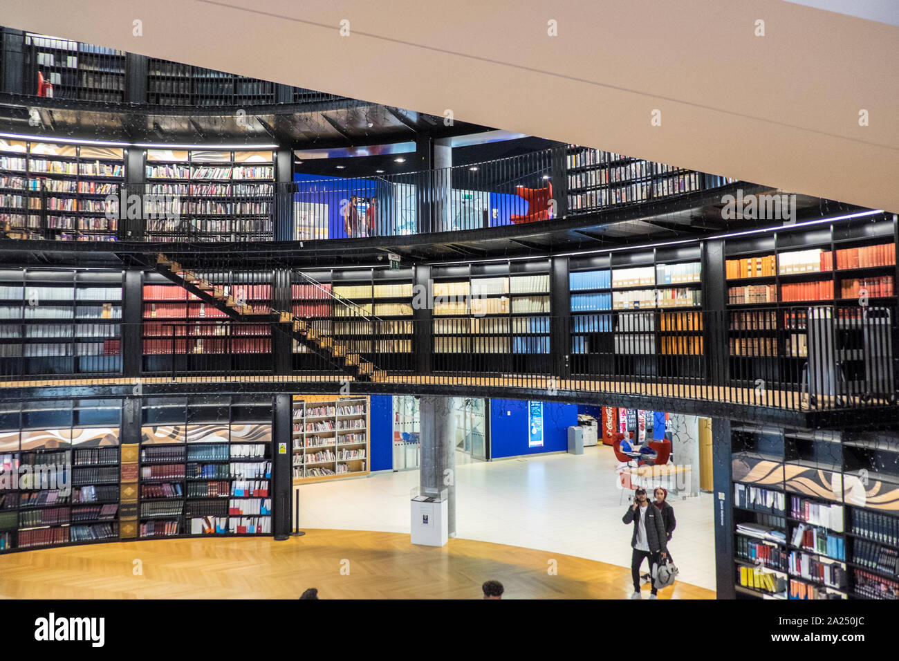 Inside,interior,of,Library of Birmingham,The Library of Birmingham ...