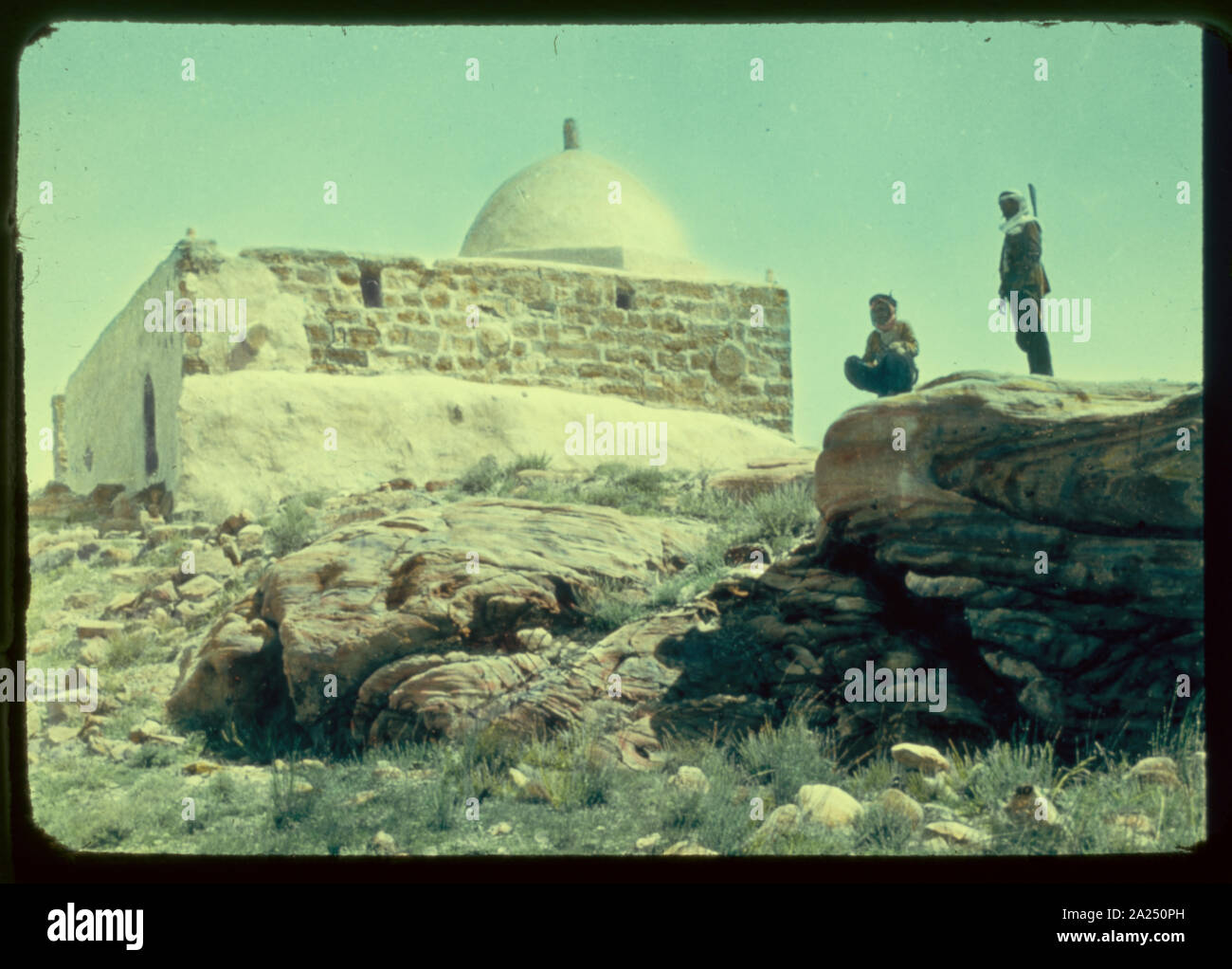 Petra, Mt. Hor and Akabah. Mt. Hor, Tomb of Aaron. Num. 20:28 Stock ...