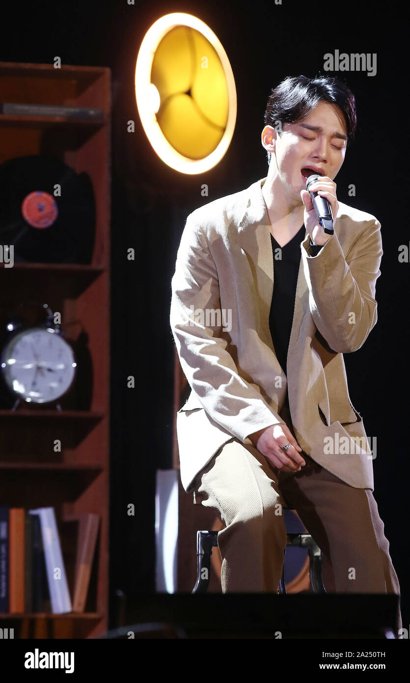 01st Oct, 2019. EXO's Chen releases new song Chen, a member of South ...
