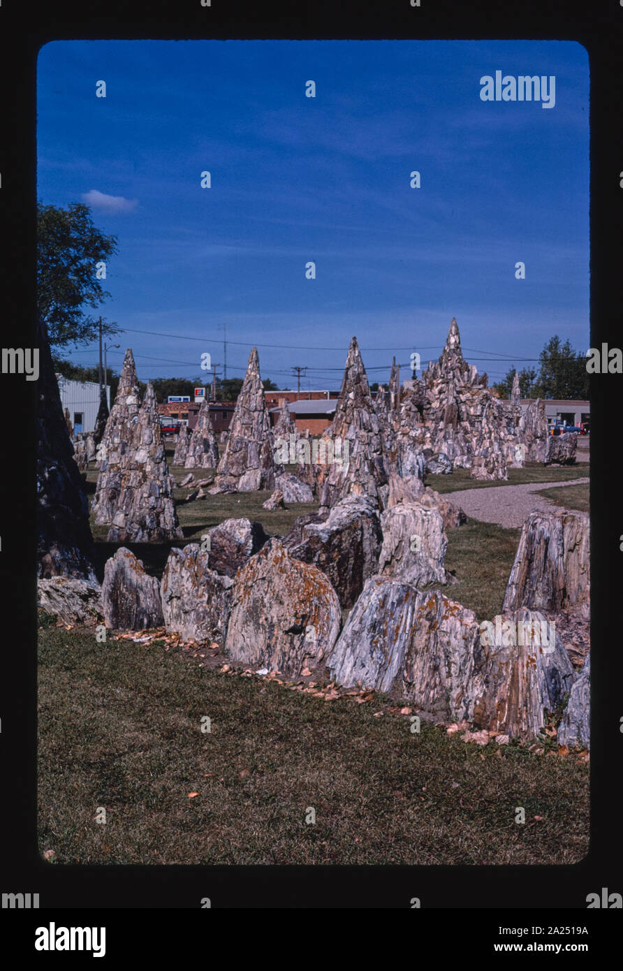 Petrified Rock Park, Lemmon, South Dakota Stock Photo - Alamy