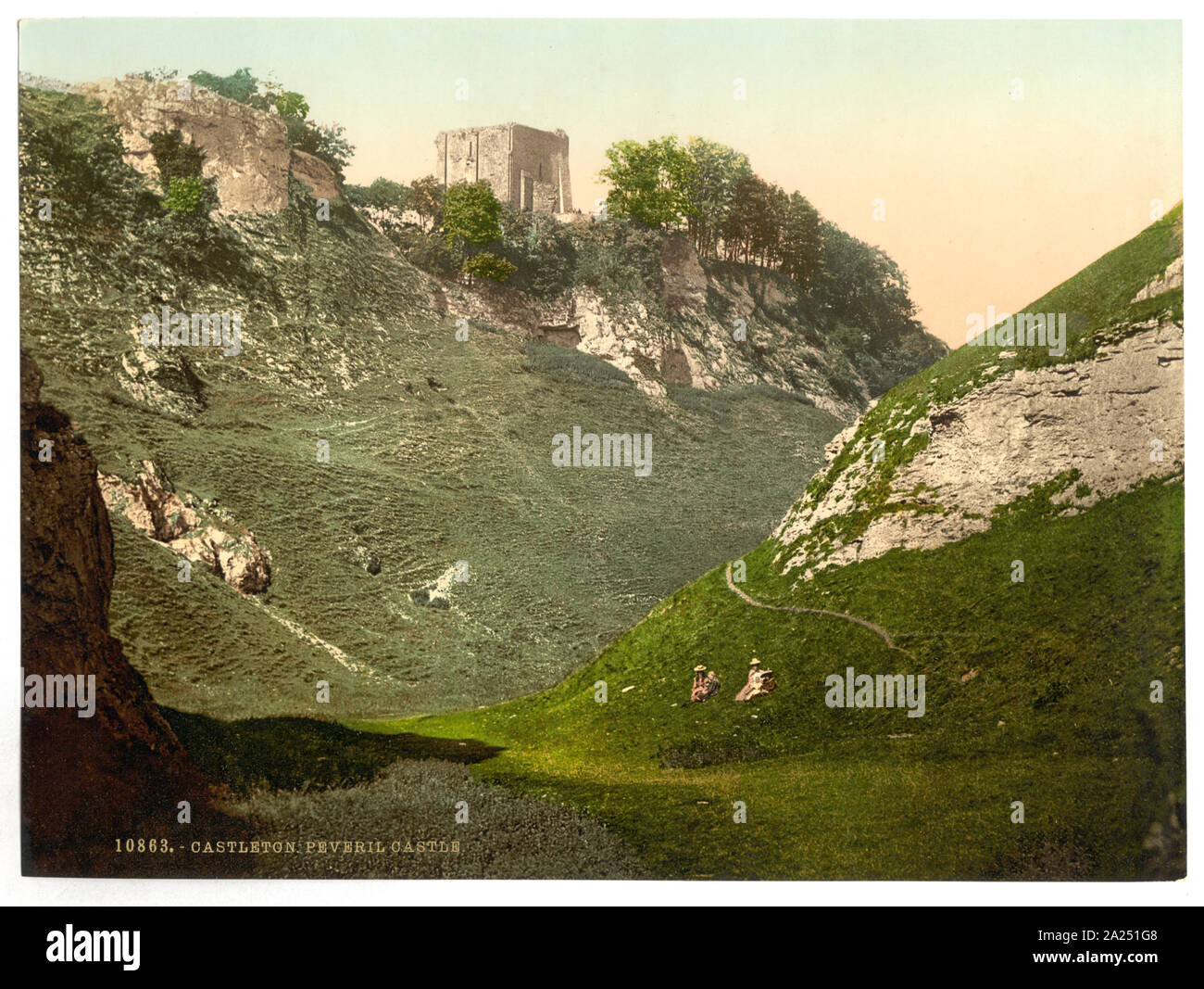 Derbyshire ruins Cut Out Stock Images & Pictures - Alamy