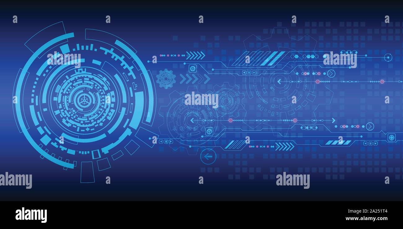 Vector background technology in the concept of digital Stock Vector ...
