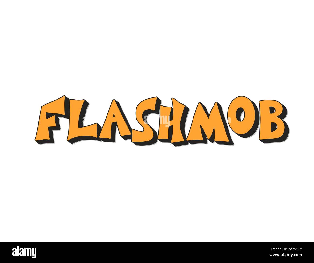 Flash mob advertising Stock Vector Images - Alamy