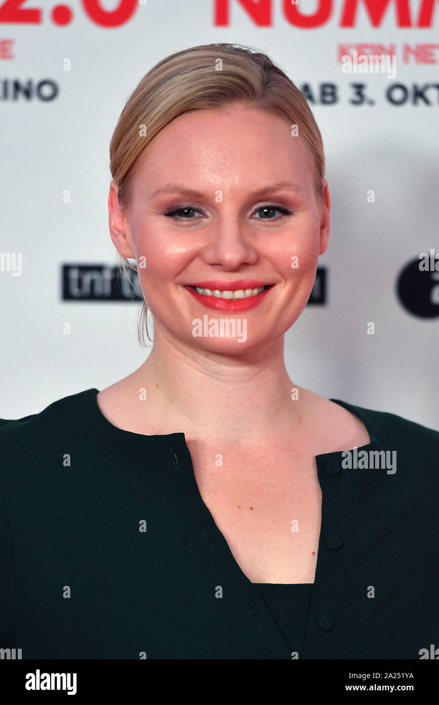 Munich, Deutschland. 30th Sep, 2019. Rosalie THOMASS (actress), single ...