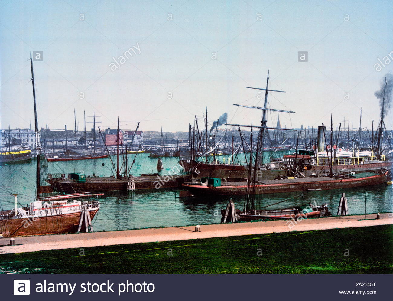 1900 rhine port hi-res stock photography and images - Alamy