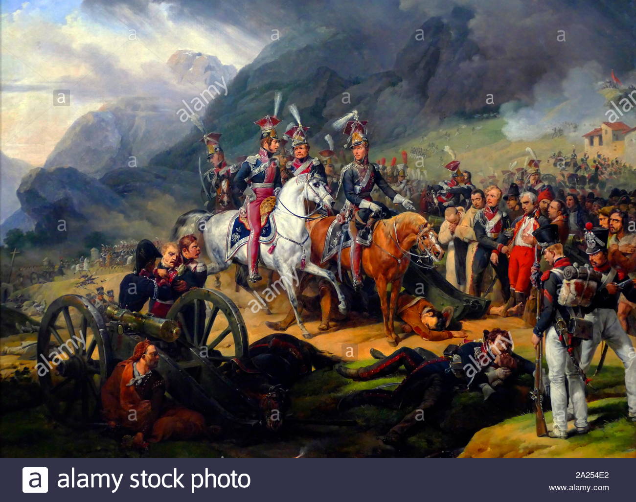 Wincenty Krasinski in the Somosierra Ravine, 1816 by Horace Vernet 1789 ...