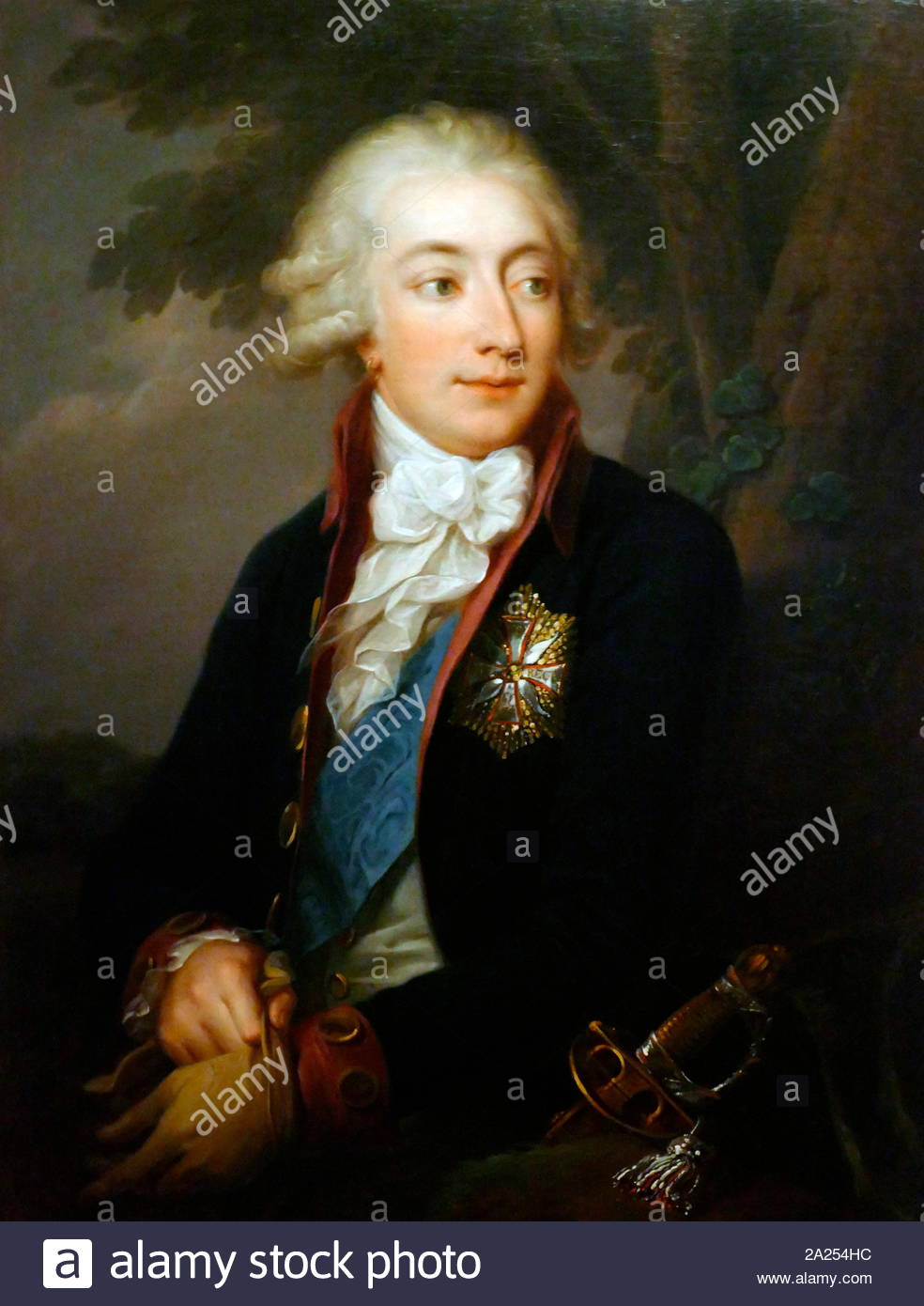 Antoni Jozef Lanckoronski by Josef Grassi 1791. Antoni Jozef ...