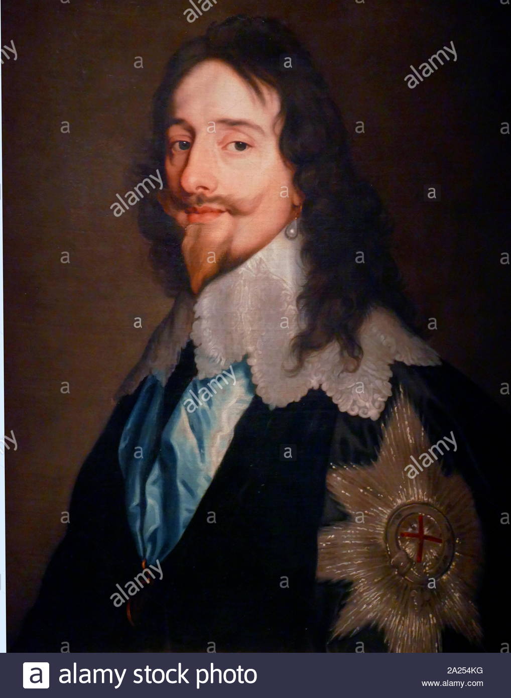 King Charles I of England, by Studio of Anton van Dyck. 17th century ...
