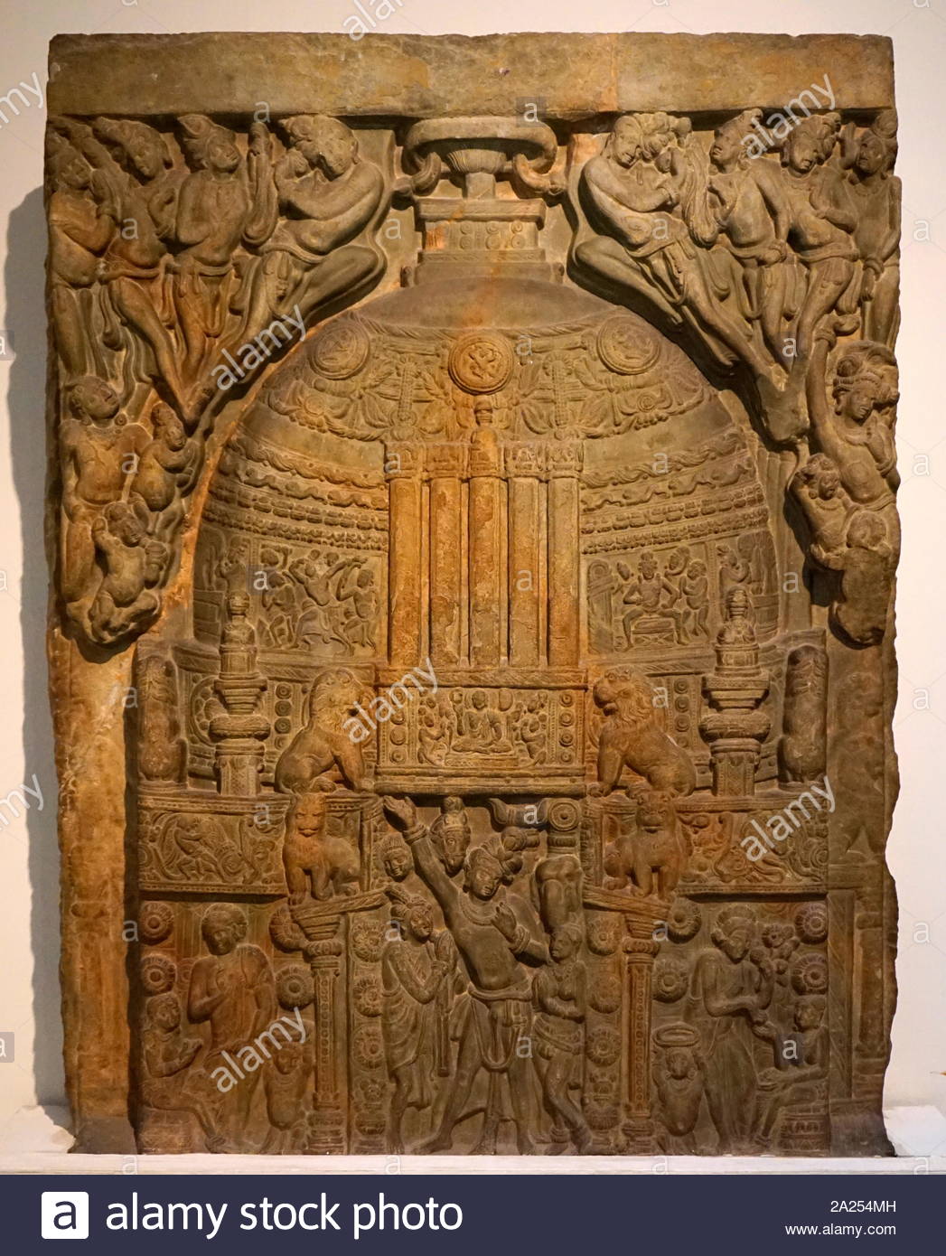 Ayaga Frieze: depicting scenes from the life of the Buddha. Found at ...