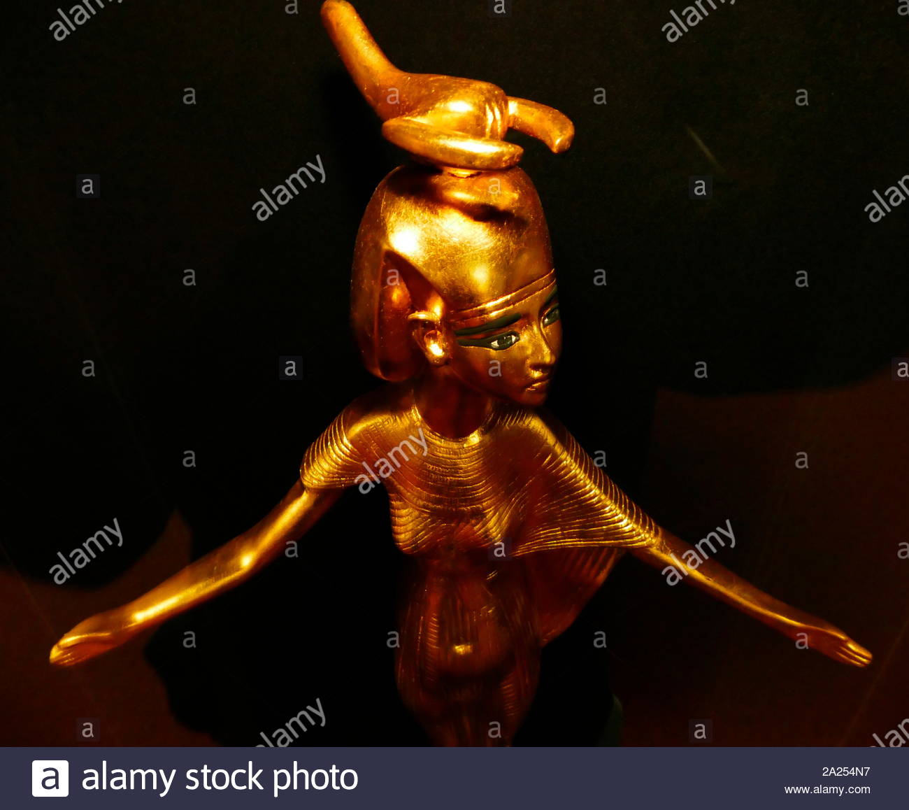 Reconstruction of guardian figure (Soldier) from the 14th century BCE ...