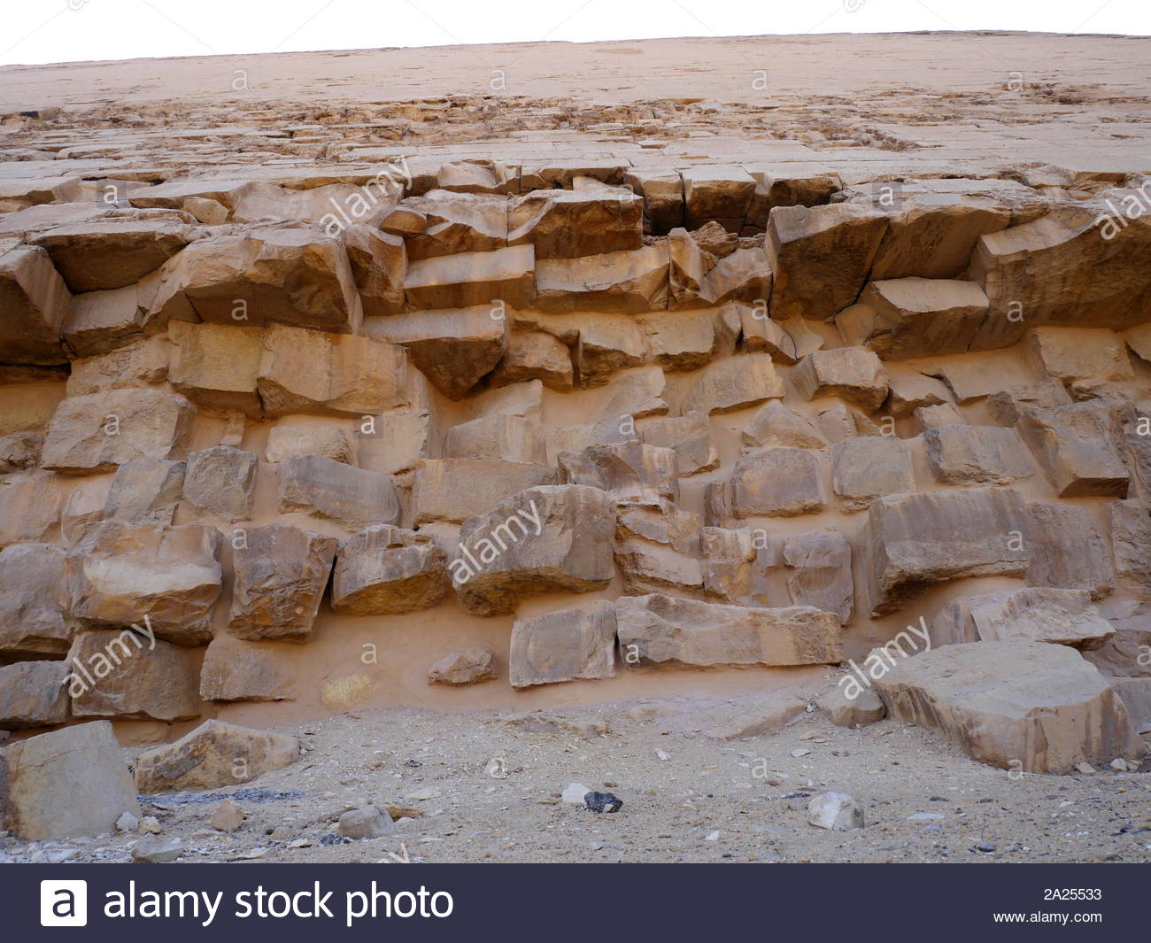 The Bent Pyramid is an ancient Egyptian pyramid located at the royal ...