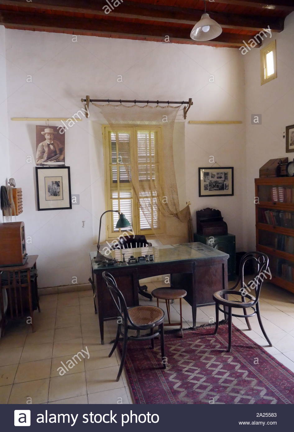 Study used by Howard Carter, at his home, whilst he stayed in the West ...