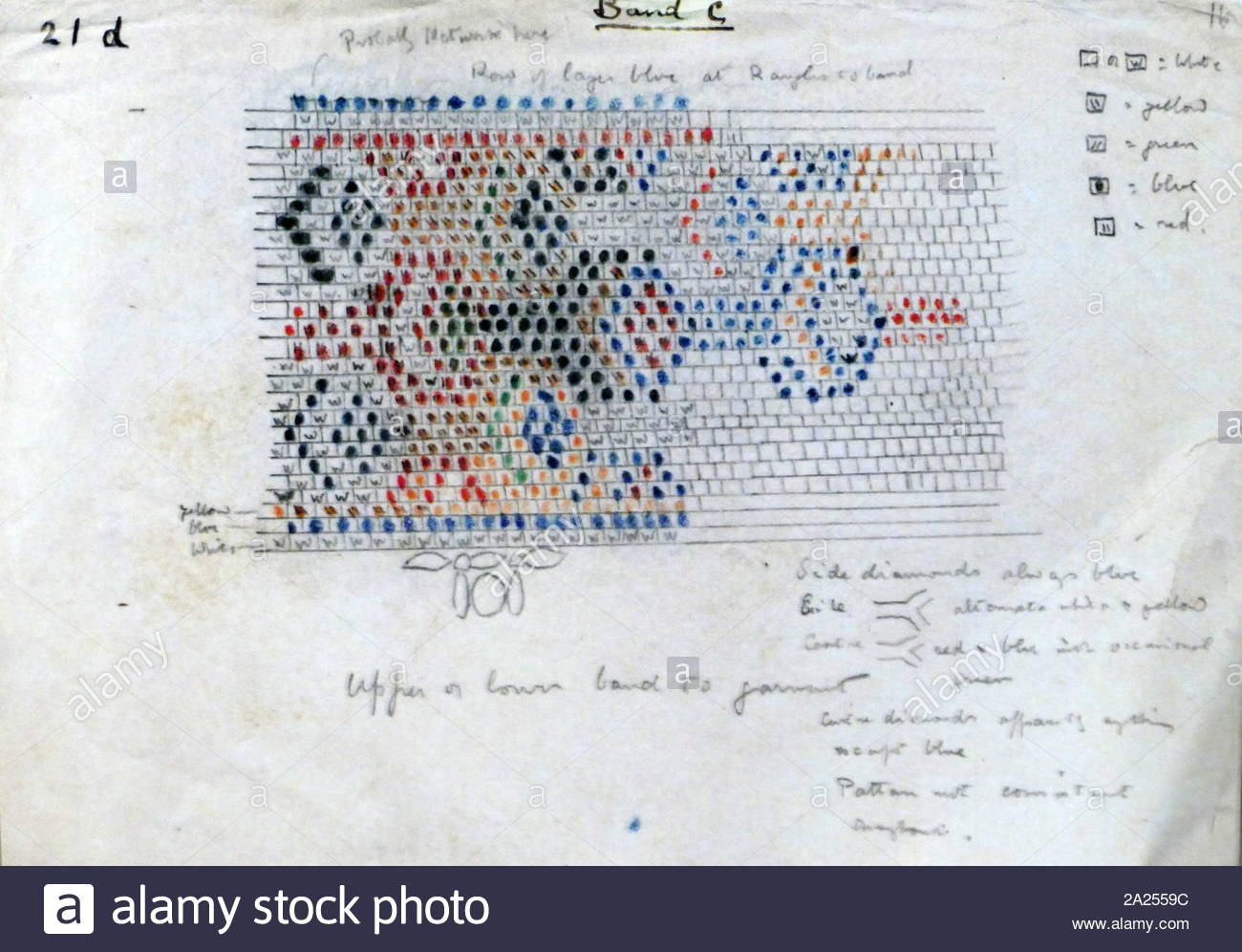 Handwritten notes drawings howard carter hi-res stock photography and ...