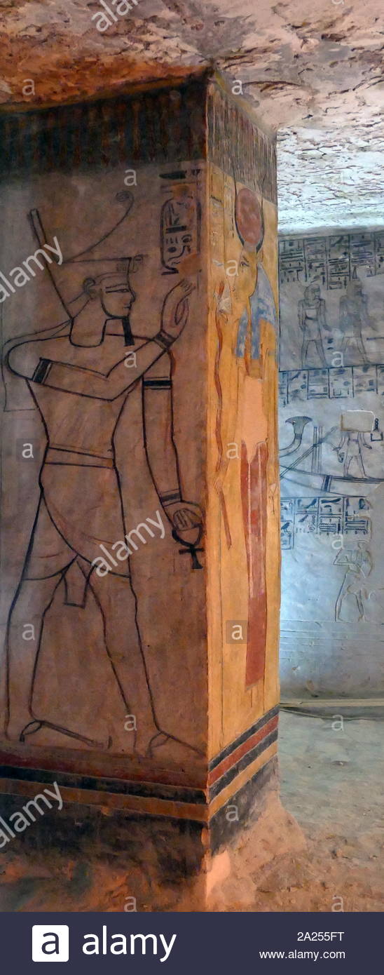 Tomb KV14 is a joint tomb, used originally by Twosret and then reused ...