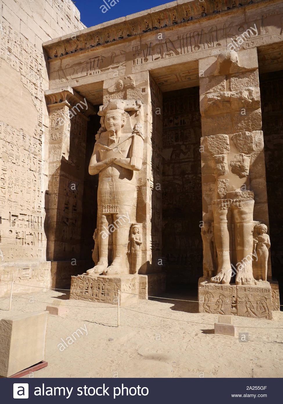Mortuary Temple of Ramesses III at the Temple of Amun, (Djeser Set ...