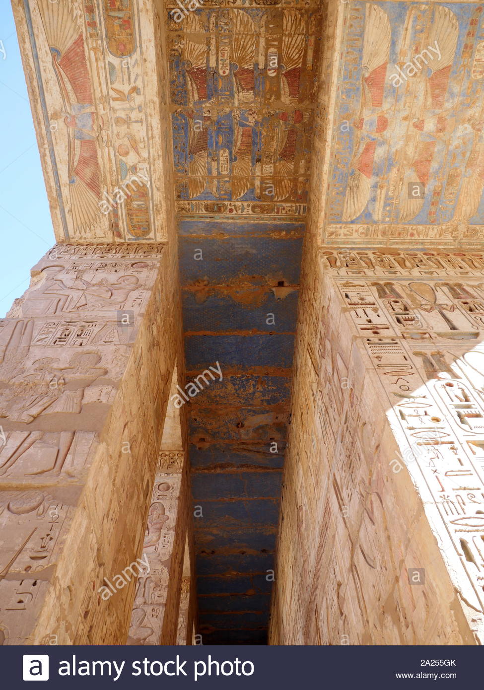 Mortuary Temple of Ramesses III at the Temple of Amun, (Djeser Set ...
