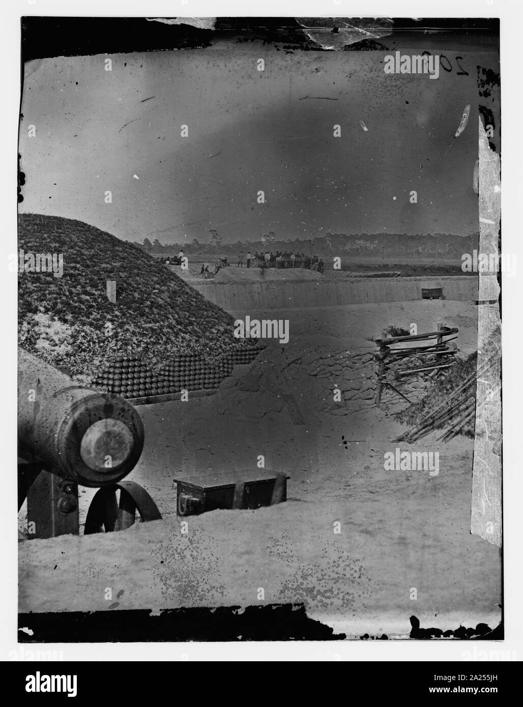 Coastal defense fort Black and White Stock Photos & Images - Alamy