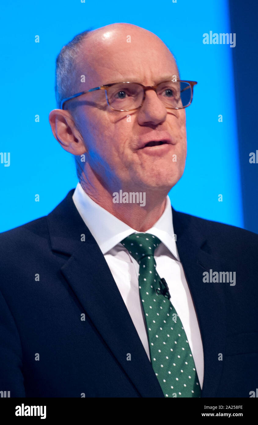 Nick Gibb at the Conservative Party Autumn Conference Stock Photo - Alamy