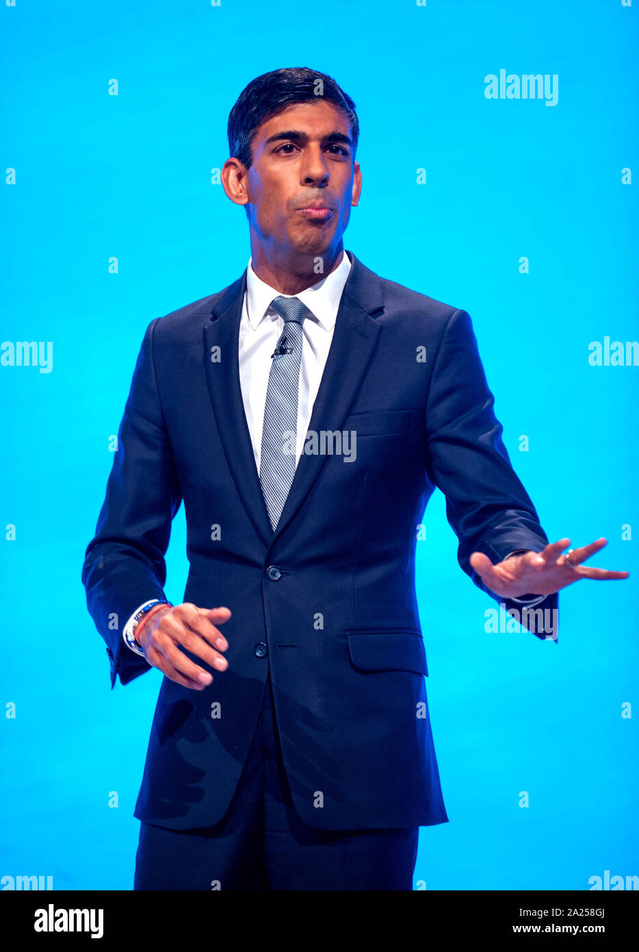 Rishi Sunak at the Conservative Party Autumn Conference Stock Photo - Alamy