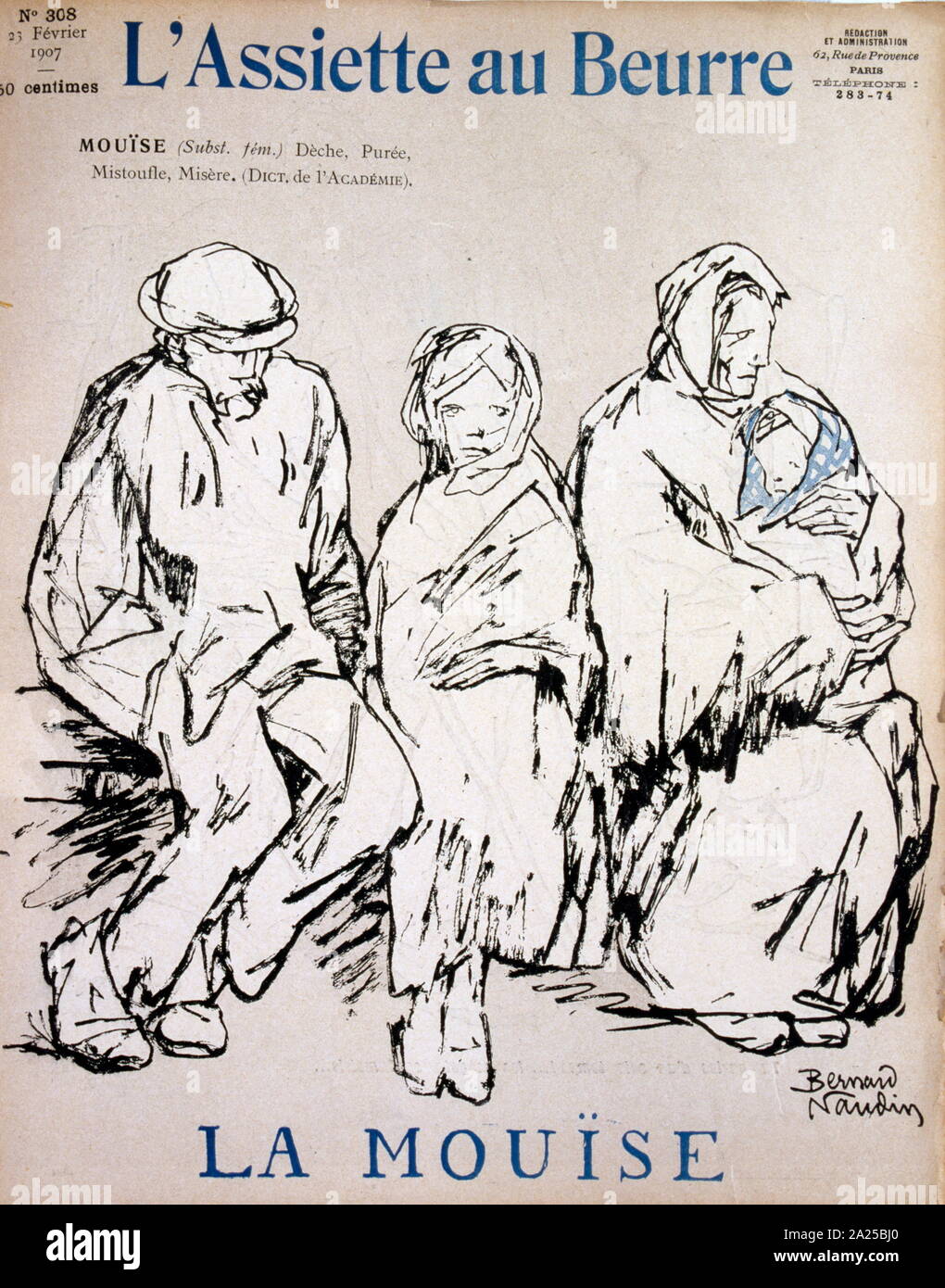 French satirical Illustration, depicting poverty and homelessness in ...