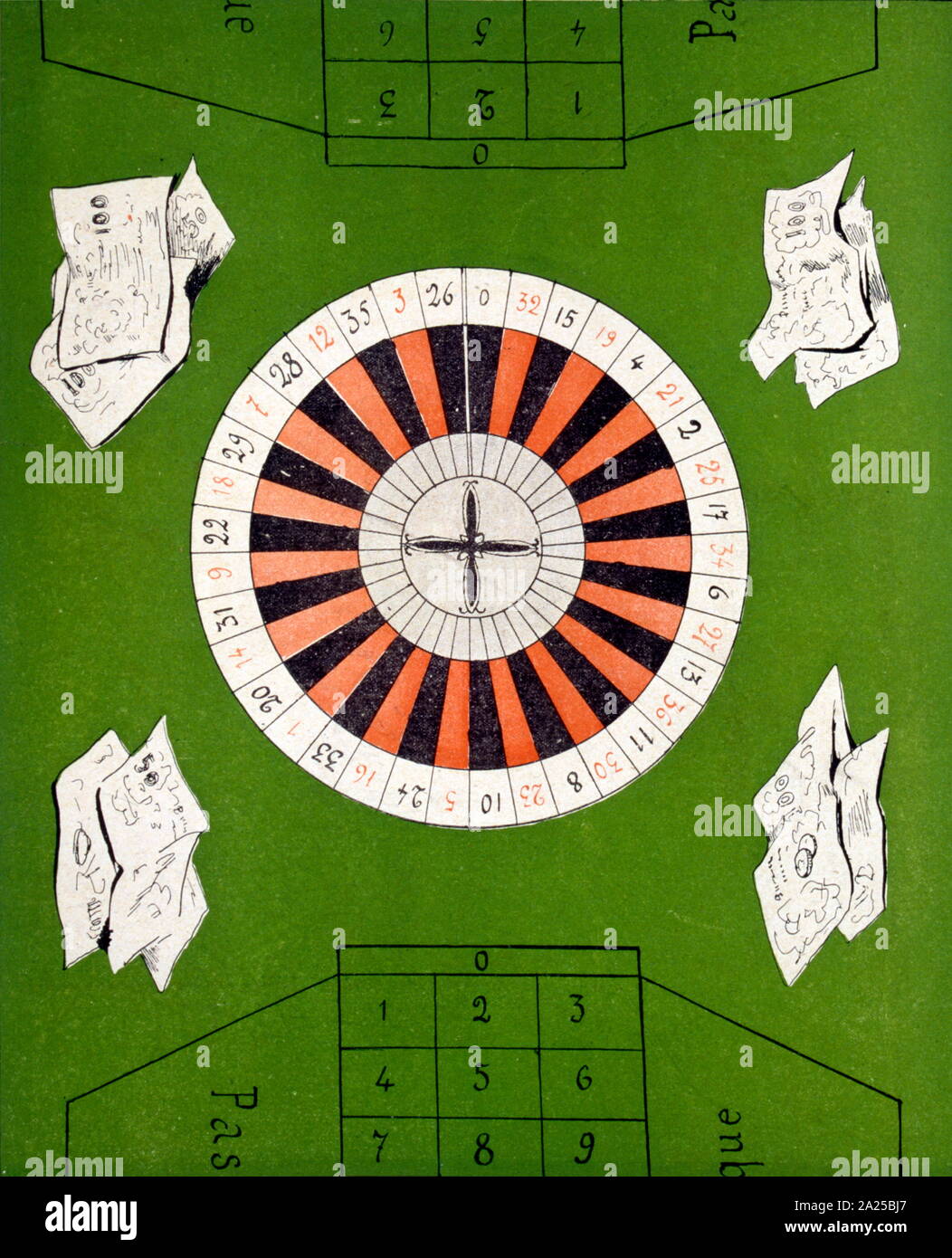 1907 french satirical illustration hi-res stock photography and images ...