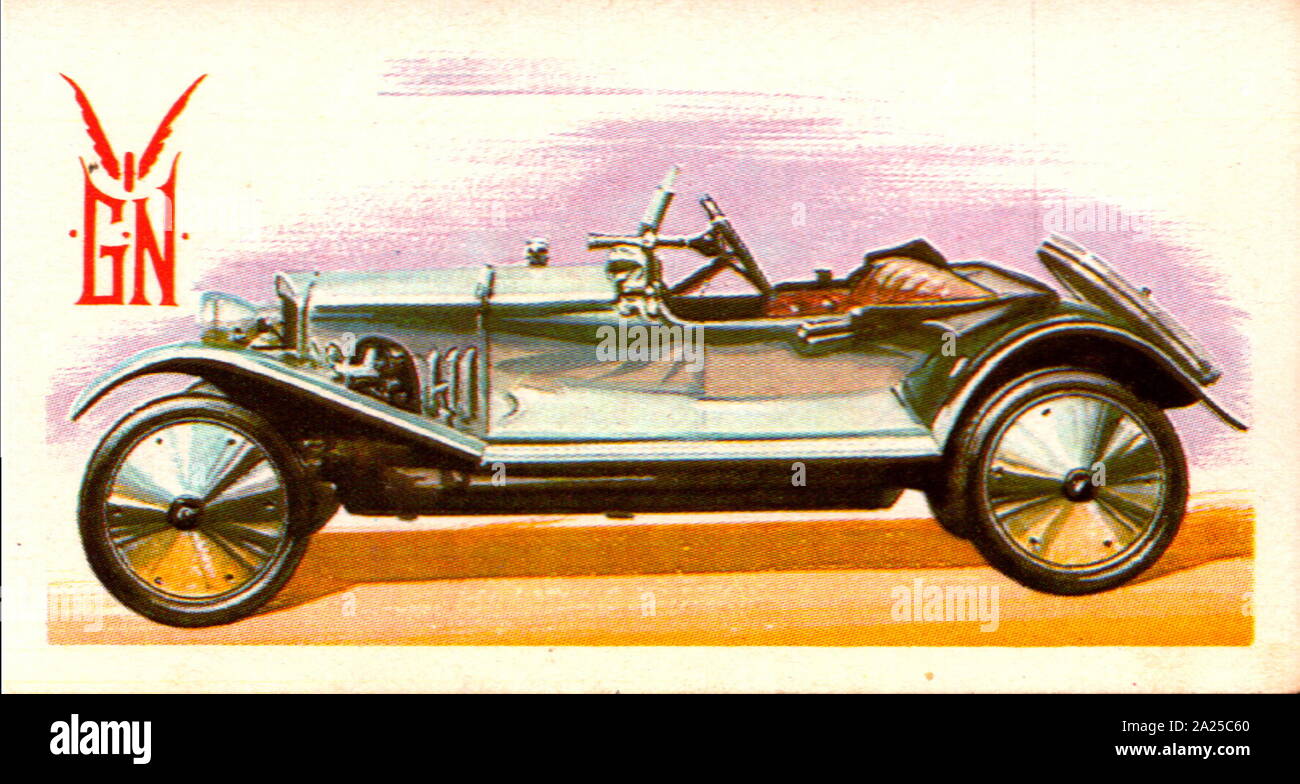 1922 GN Cycle gear. The GN was a British cycle car made in London ...