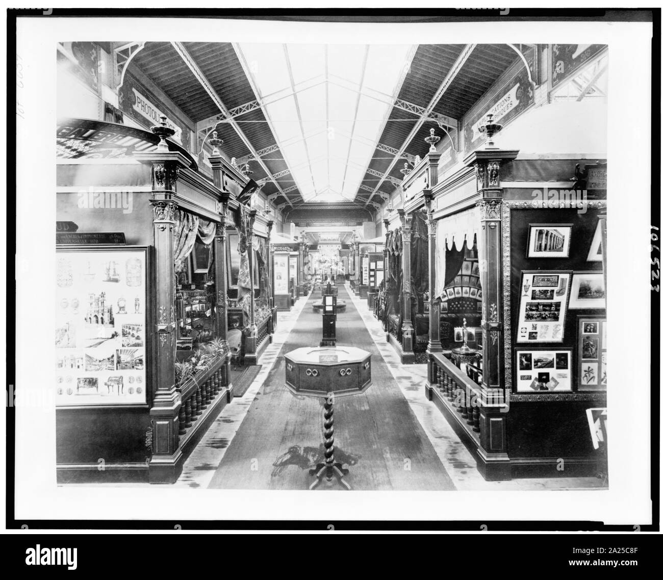 Photography exhibit, Palace of Liberal Arts, Paris Exposition, 1889 ...