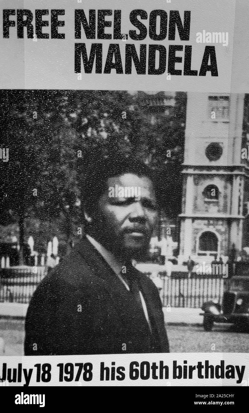 Nelson mandela Black and White Stock Photos & Images - Alamy